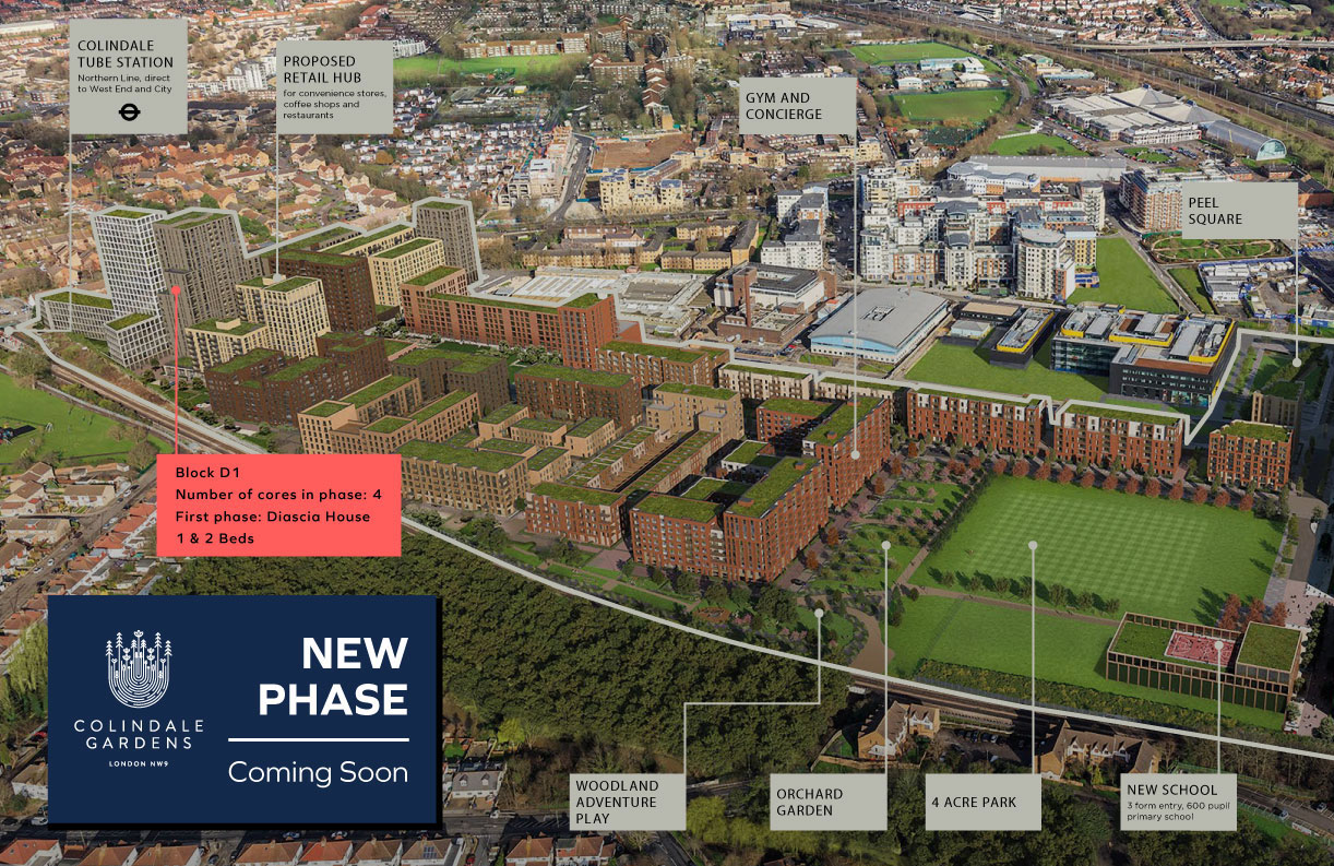 Colindale Gardens | London Zone 4 - 英華地產 Ying Wah Property & Hamptons ...